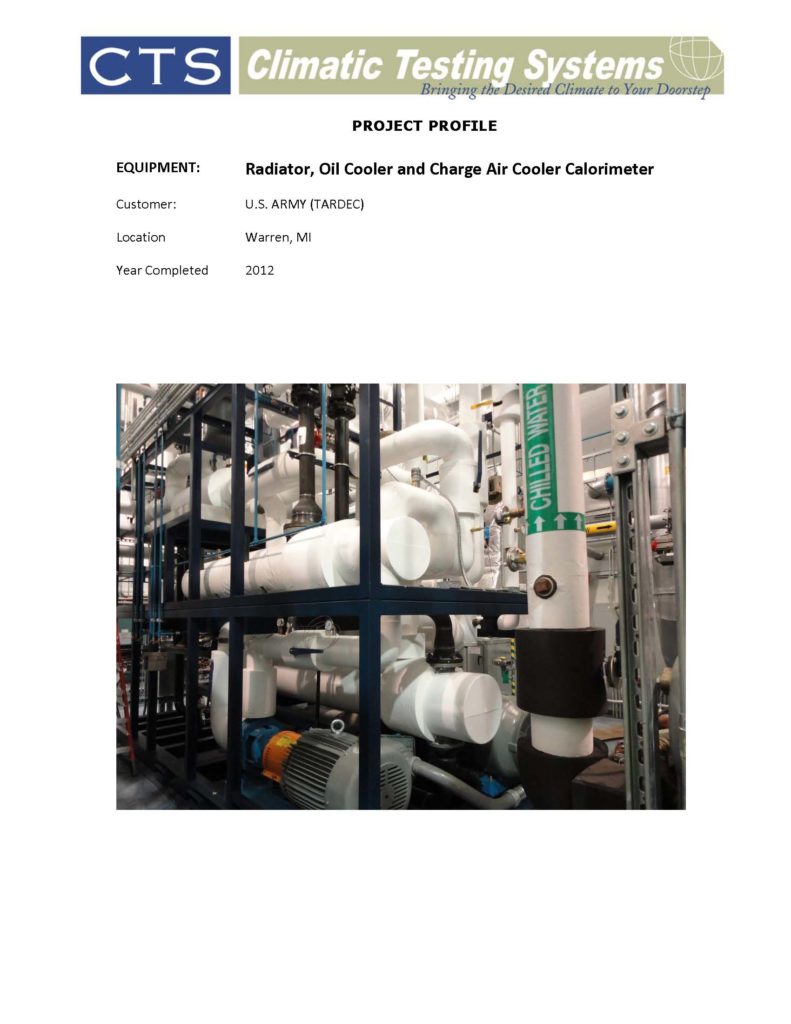 Automotive Project Profiles – CTS – Climatic Testing Systems